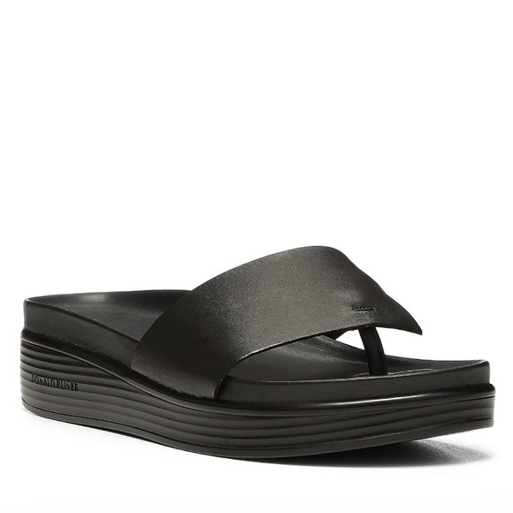 Donald J. Pliner | Shoes | Donald J Pliner Fifi Sandal Black Slide ...